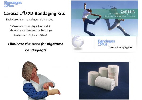 Caresia Arm Bandaging Kits | Compression Bandages For Arms