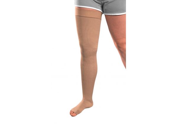 ExoStrong Thigh High Compression Stockings | Full Leg Stockings