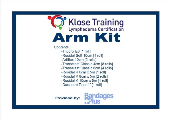 Lymphedema Bandaging Kits For Arms | Klose Training Kits