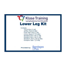 Lymphedema Bandaging Kits For Legs | Klose Training Kits