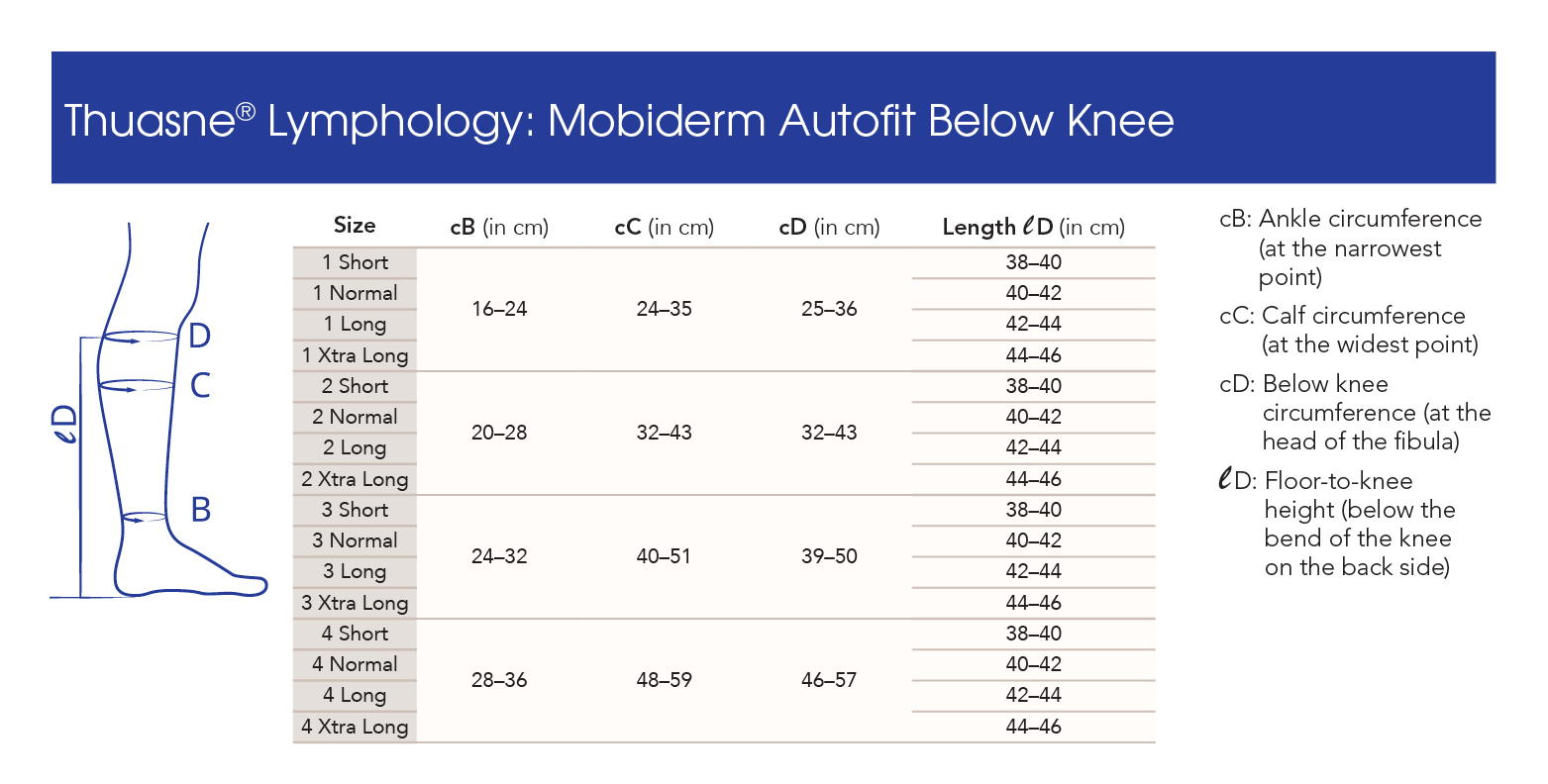 Compression Leg Sleeves | Mobiderm Autofit Lower Leg Sleeve