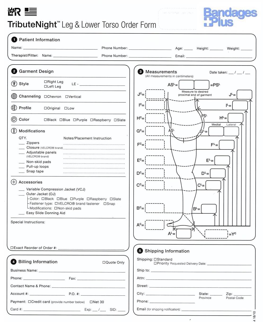 Toes To Thigh Compression Wrap | Tribute Leg Compression Wrap