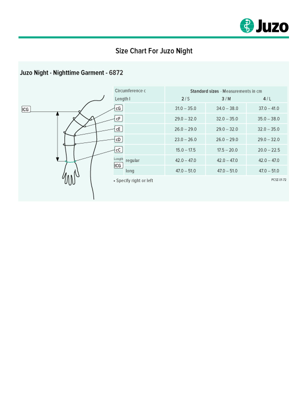 Juzo Nighttime | Night Nighttime Wrap | Compression Wrap